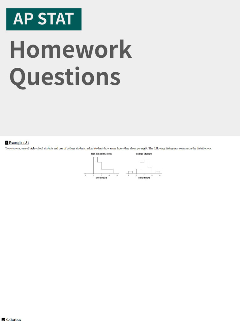 AP STAT Day 2 | PDF
