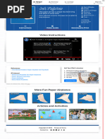 Loop-the-Loop Paper Airplane Guide | PDF | Airplane | Gliding