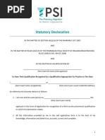 PNG Declaration Form | PDF