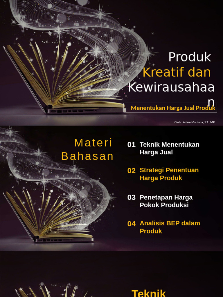 Analisis Penetapan Harga Jual Produk | PDF