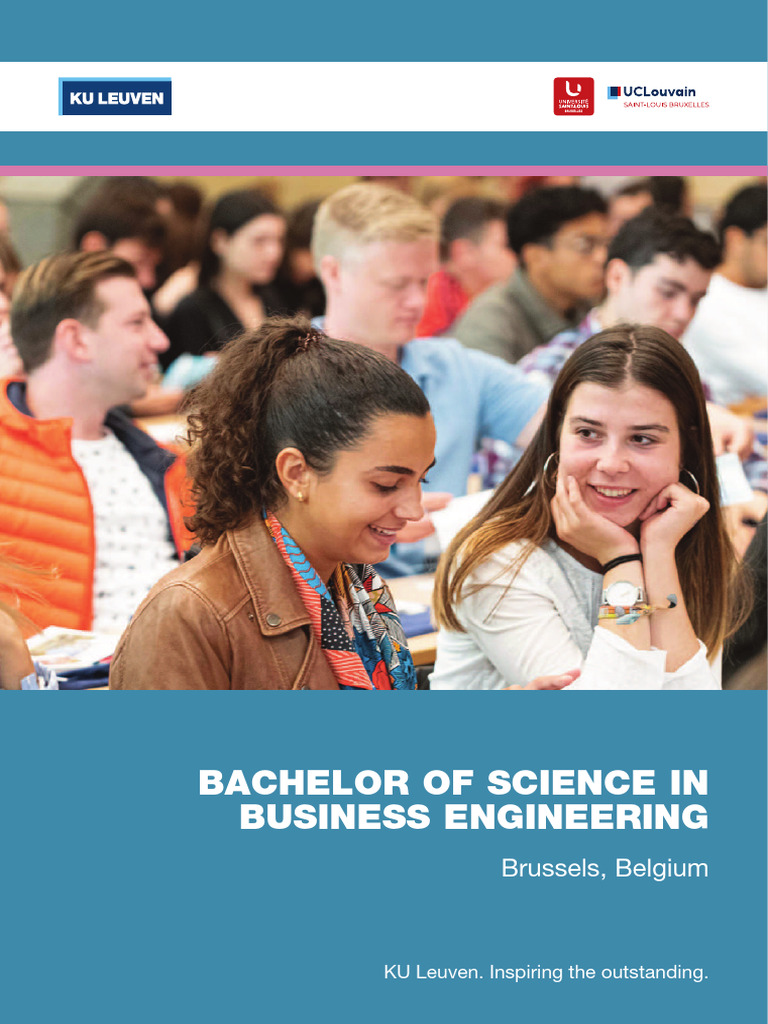 KU Leuven Business Engineering Program | PDF | Statistics | Brussels