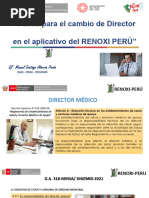 Presentacion Renoxi | PDF | Medicina | Perú