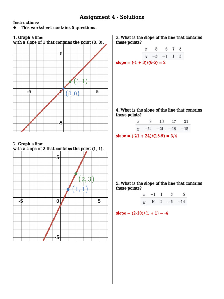 Geometry - Assignment 4 - Solutions | PDF