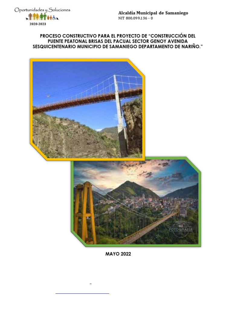 Sub g305 Proceso Constructivo | PDF | Fundación (Ingeniería) | Hormigón