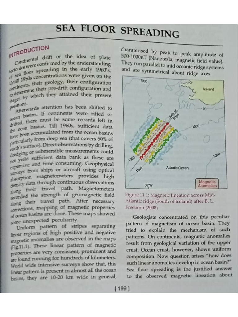 Sea Floor Spreading | PDF