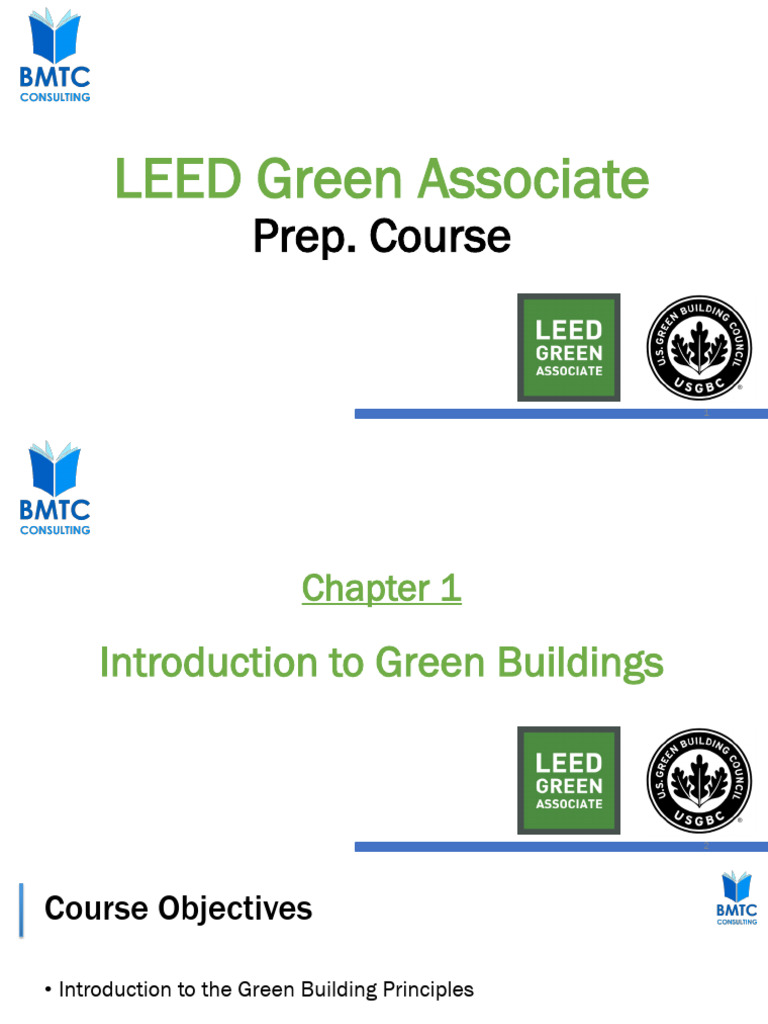 LEED Green Associate Course Overview | PDF | Green Building | Nature