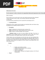 ? (AC-S13) Week 13 - Task Assignment - How I Spend My Time (TA3) (INGLES 1) | PDF | Refresco ...