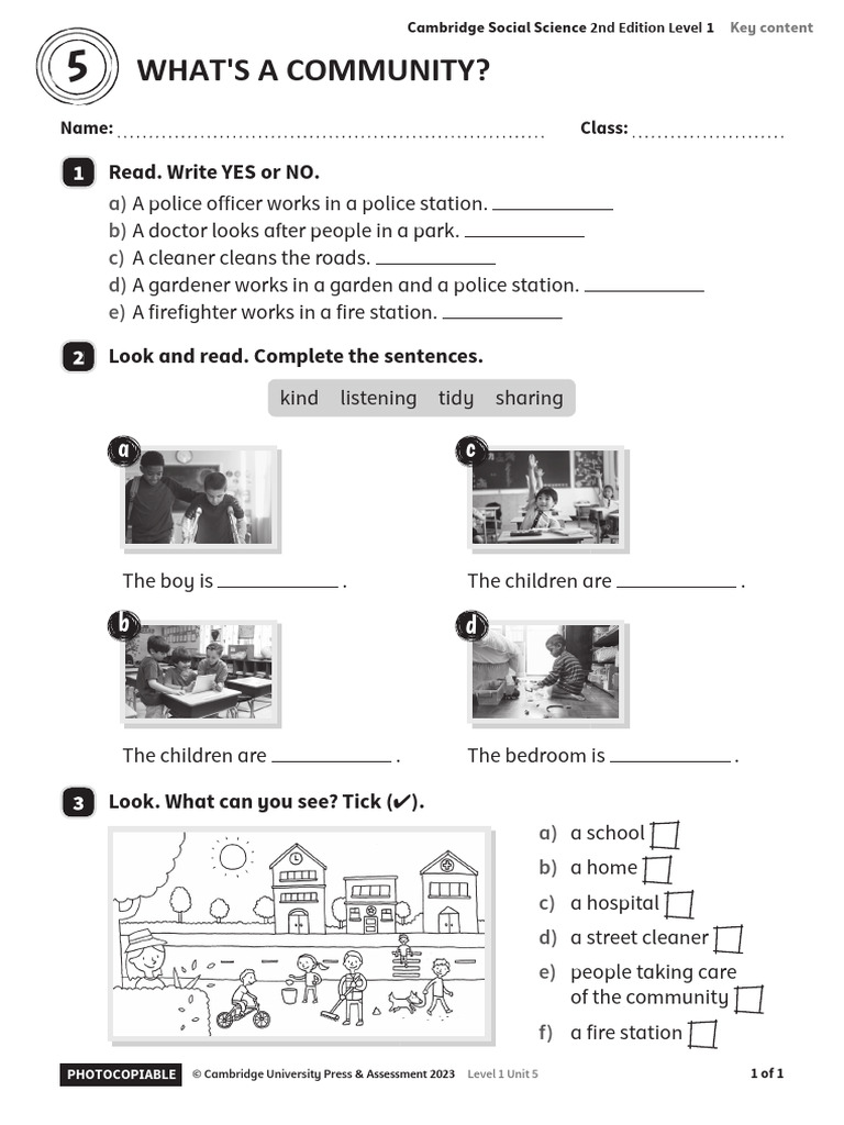 Understanding Community Roles and Services | PDF