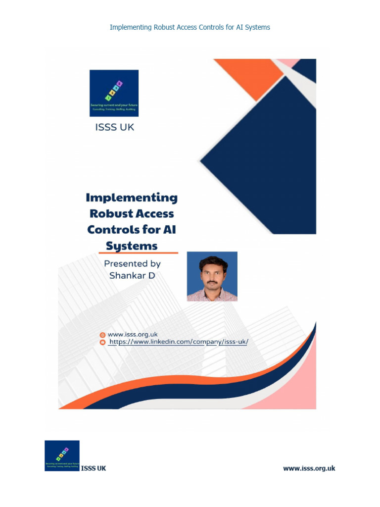 Access Control Strategies for AI Systems | PDF | Artificial ...