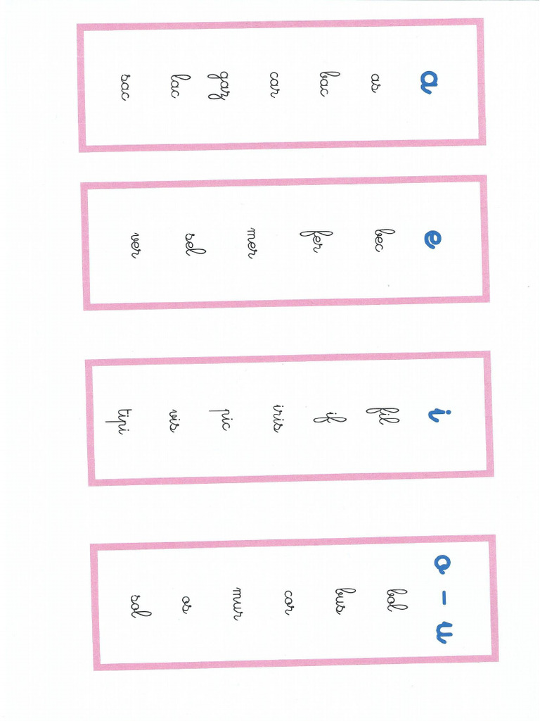 Listes de Mots | PDF