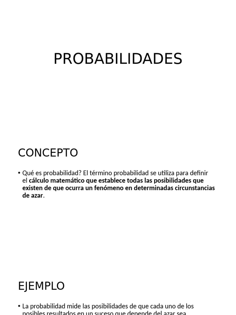 Probab I Lida Des | PDF | Probabilidad
