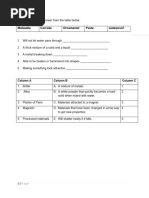 Pat Technology Grade 7 Term 3 | PDF | Crane (Machine) | Switch