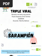 Vacuna Triple Viral SRP: Información Clave | PDF | Sarampión | Pediatría