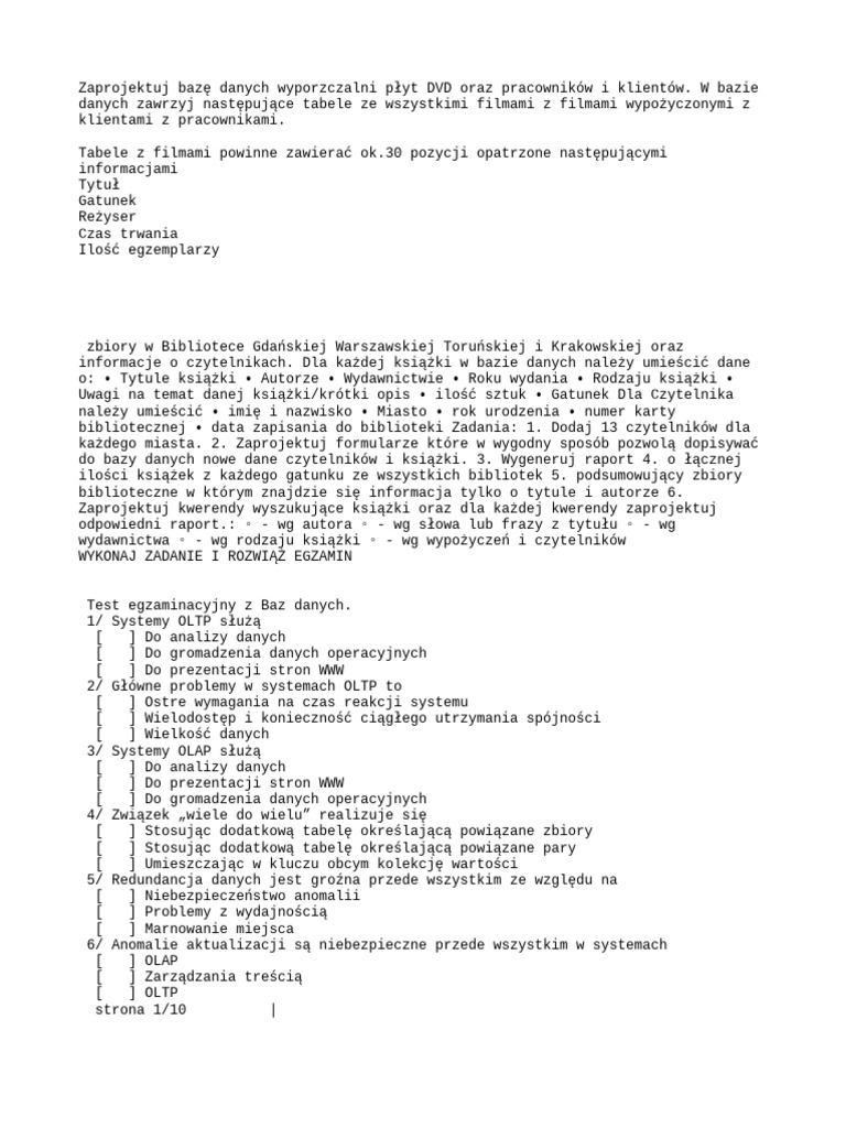 Rozwiąż Zadanie | PDF