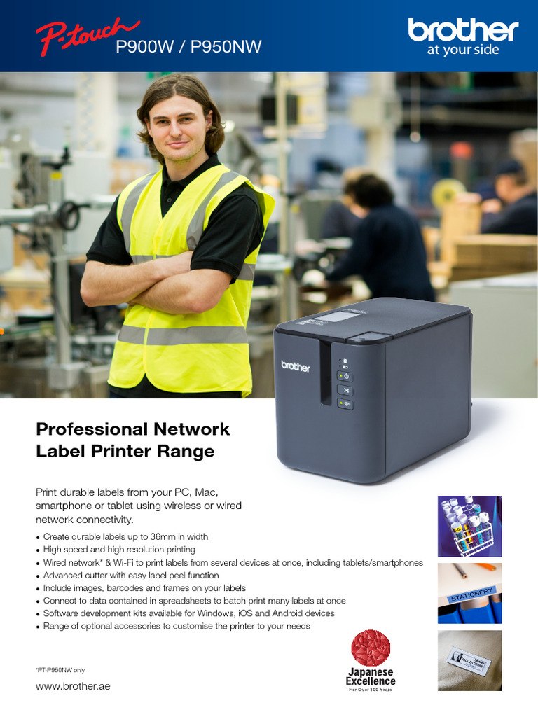 En PT P9 Series Professional Label Printer | PDF | Personal Computers | Tablet Computer