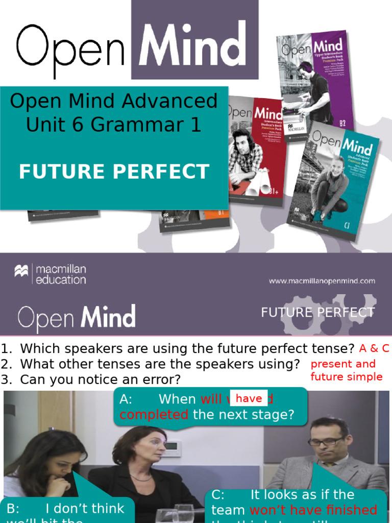 L-16. Grammar Future Perfect | PDF | Perfect (Grammar) | Language Mechanics