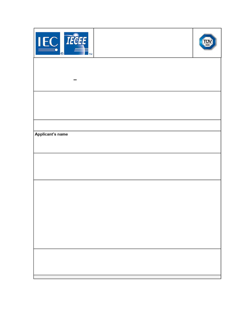 IEC 62619 Test Report for Li-ion Batteries | PDF | Rechargeable Battery ...