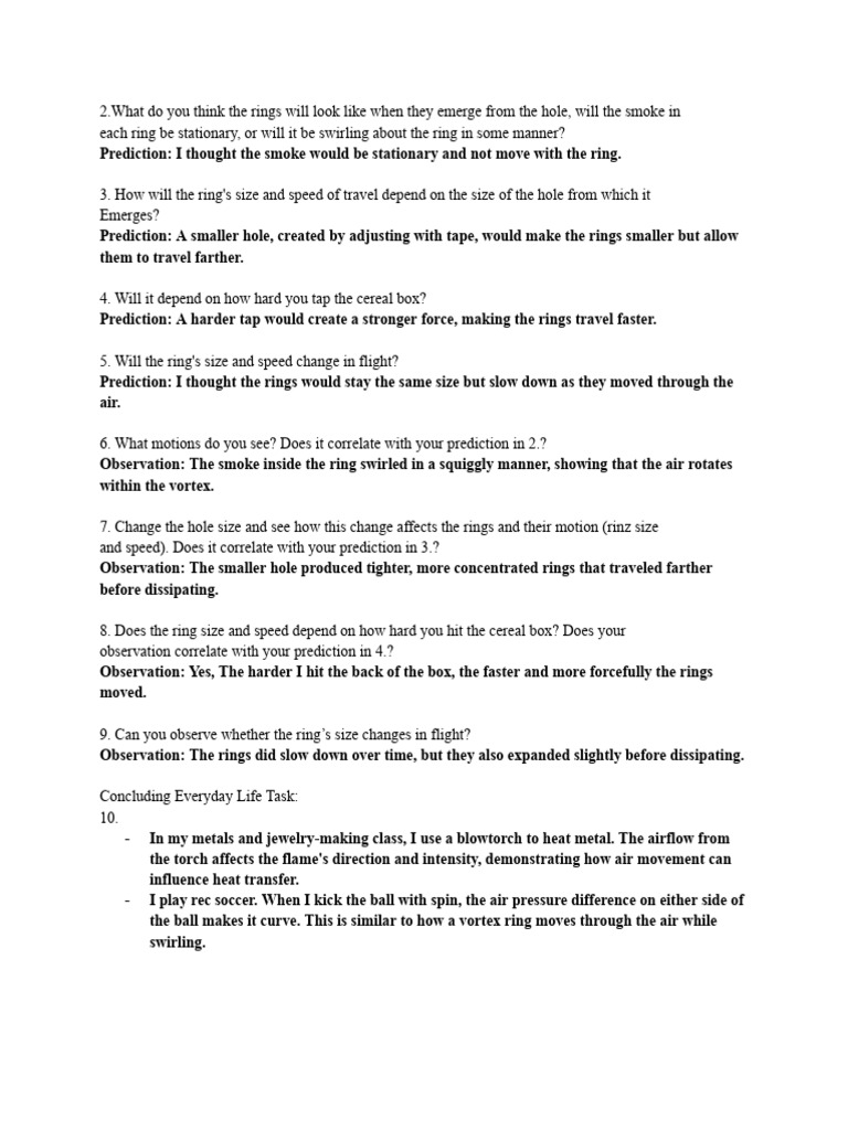 Physics of Everyday Life Lab 7 | PDF