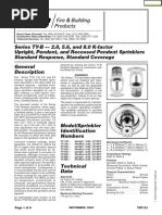 Tyco TY313+TY323 TFP172 - 09 - 2022 | PDF | Fire Sprinkler System ...
