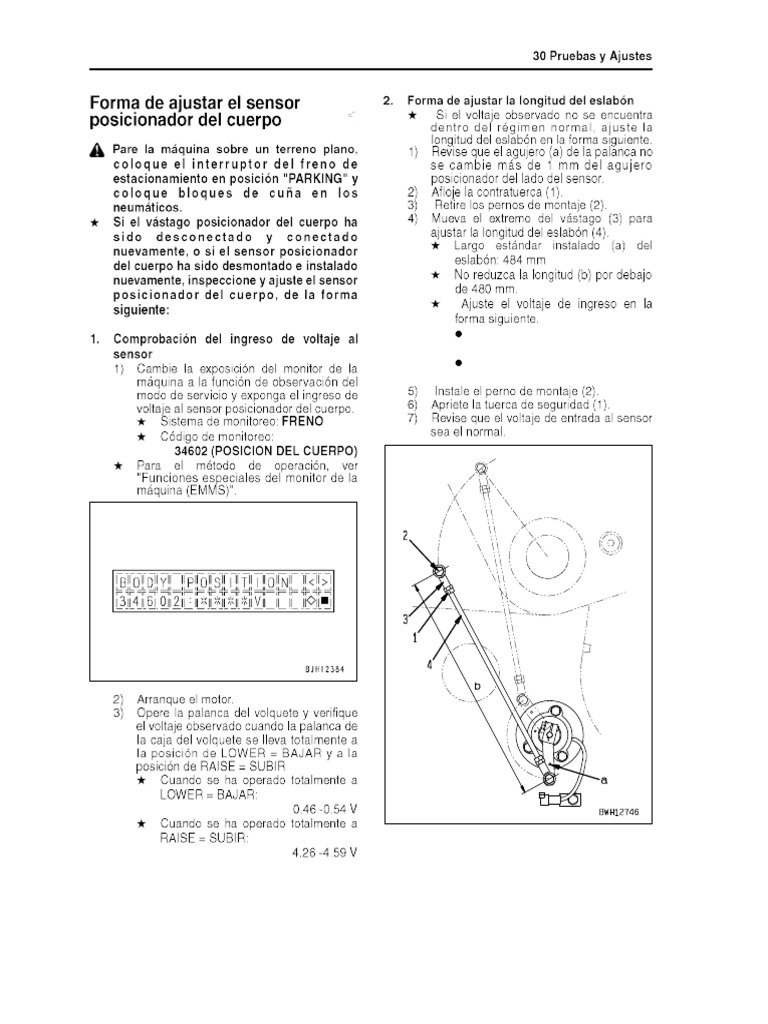 Calibrar Sensor Tolva | PDF