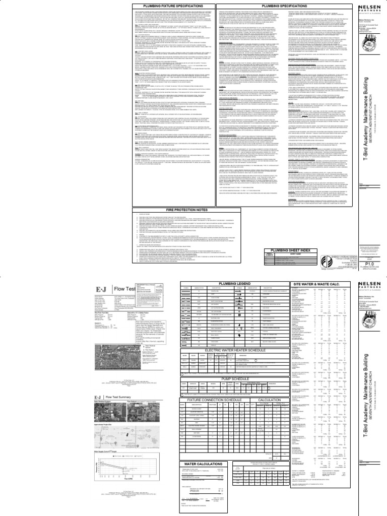 Plumbing Fixture Specifications Guide | PDF | Pipe (Fluid Conveyance ...