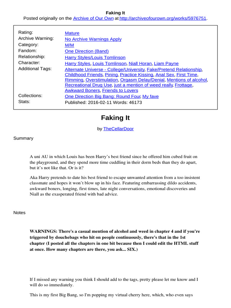Faking It! | PDF