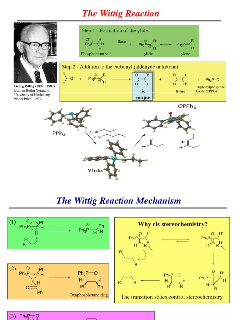 The Wittig Reaction | PDF | Alkene | Organic Reactions
