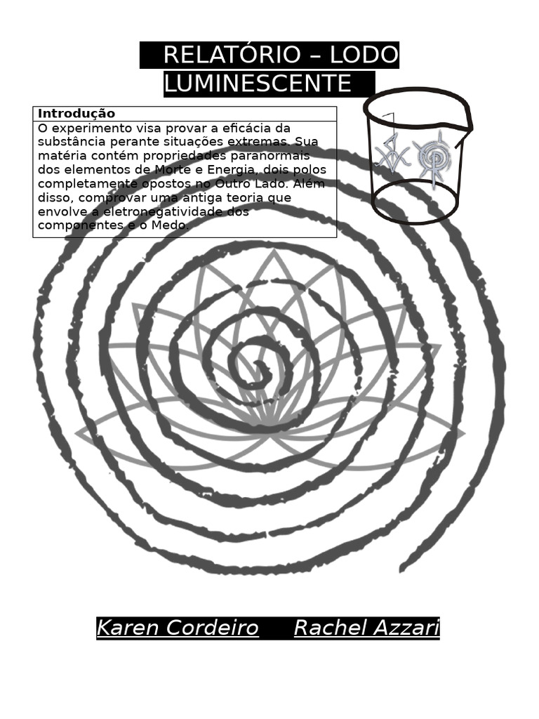 Eficácia do Lodo Luminescente em Experimentos | PDF