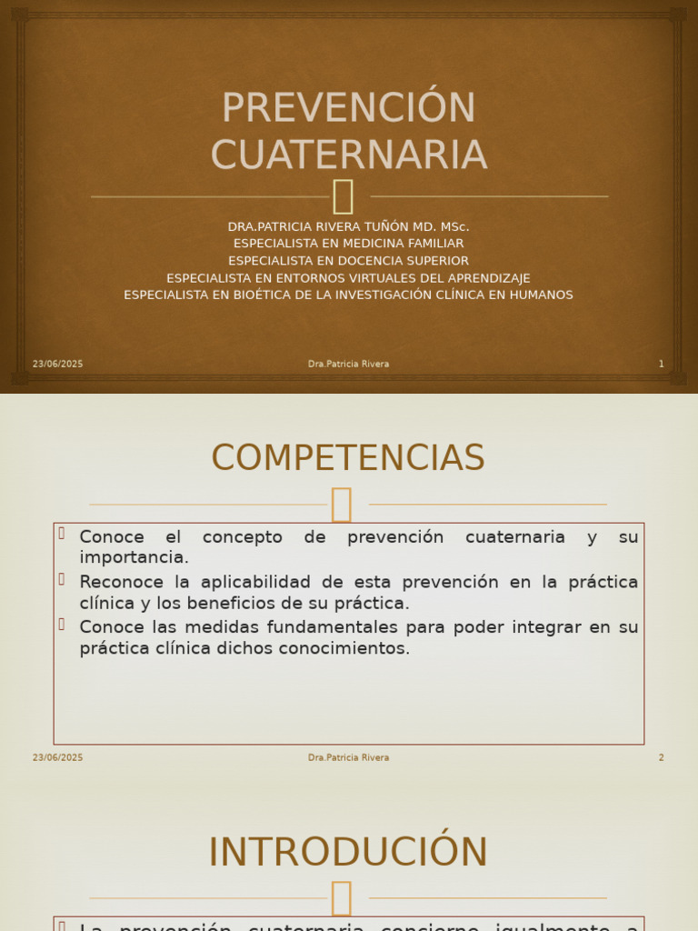 Ejemplo de Prevención Cuaternaria | PDF | Asistencia sanitaria ...