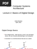 1 Bit ALU Design | PDF | Computing | Digital Electronics