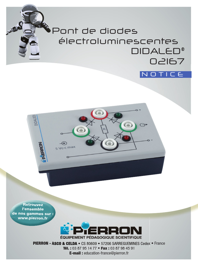 Pont de diodes électroluminescentes DEL | PDF | Diode | Redresseur