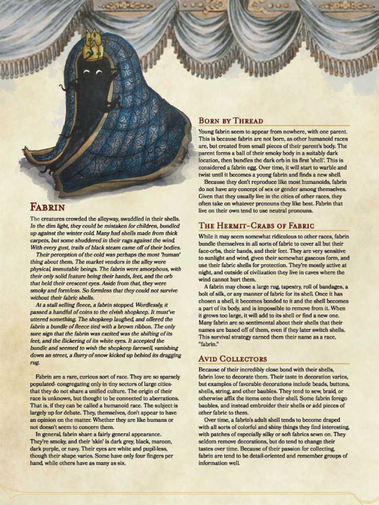 Fabrin Race | PDF