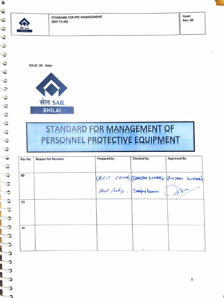 Management of Personnel Protective Equipment (PPE) | PDF | Personal ...