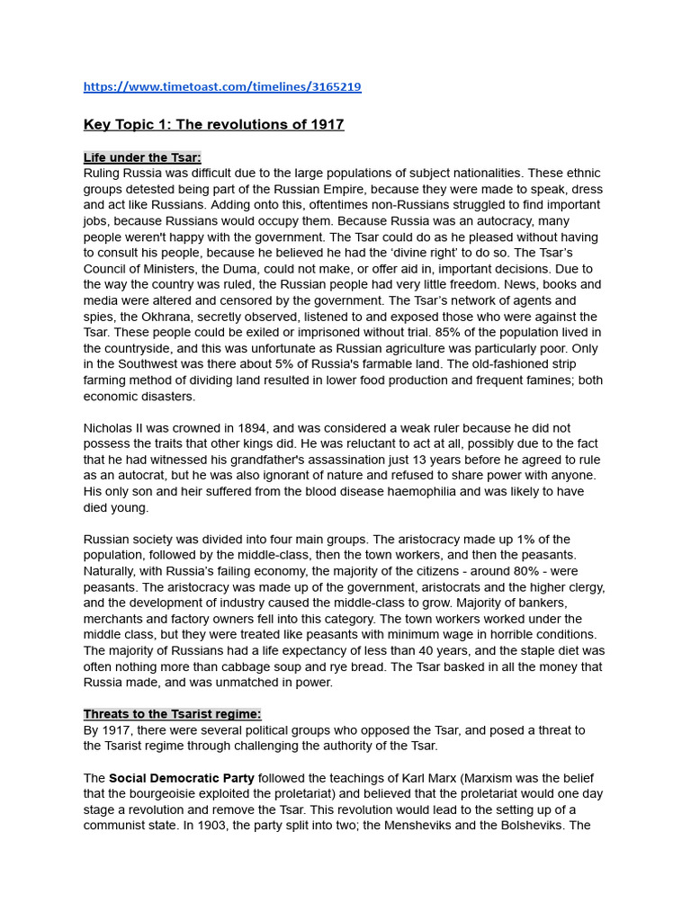1917 Russian Revolution Overview | PDF | Vladimir Lenin | Bolsheviks