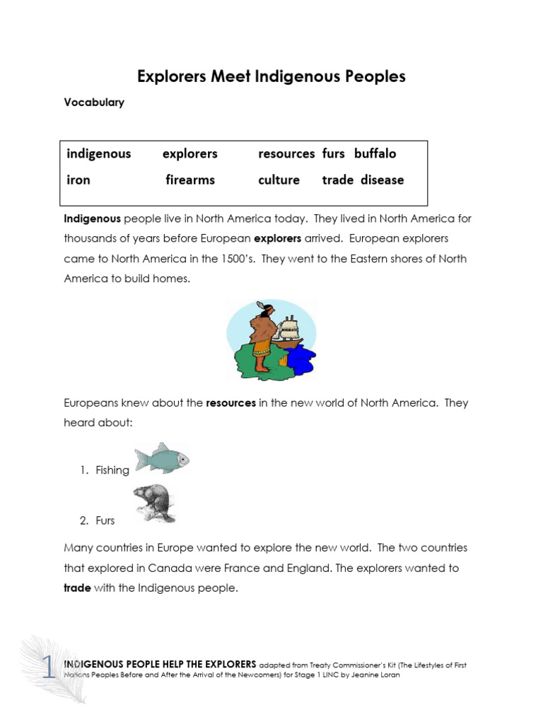 Explorers Meet Indigenous | PDF | North America | Chess