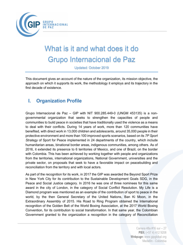 What Is It and What It Does GIP | PDF | Emotions | Empathy