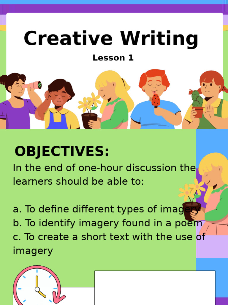 Understanding Imagery in Creative Writing | PDF | Senses | Taste