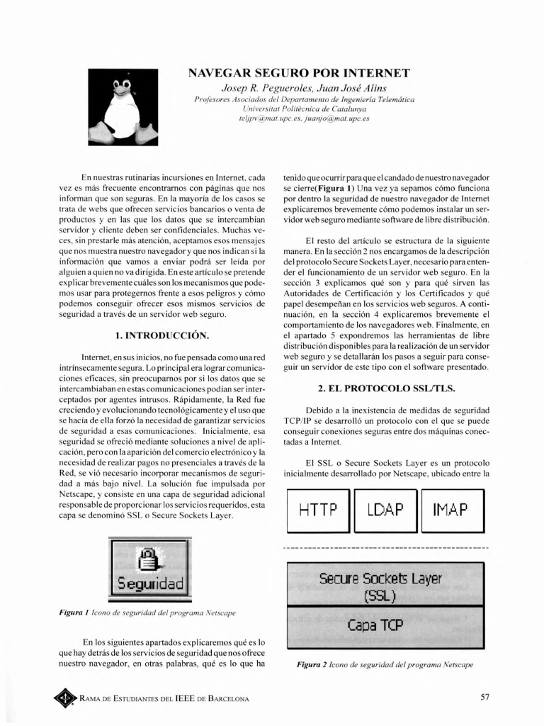 Article 010 | PDF | Transport Layer Security | Distribución de software de Berkeley