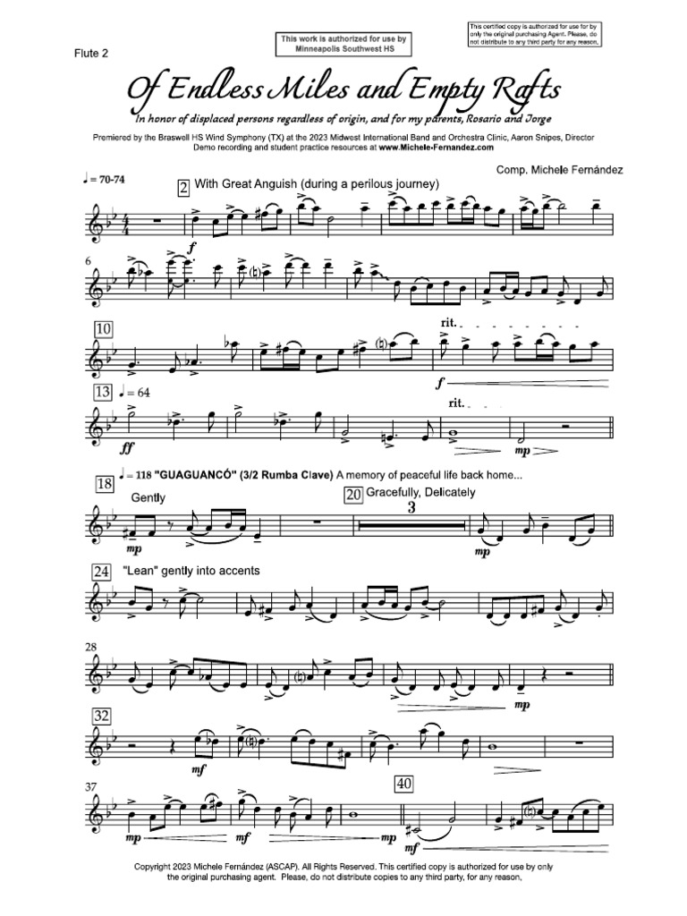Flute 2 | PDF