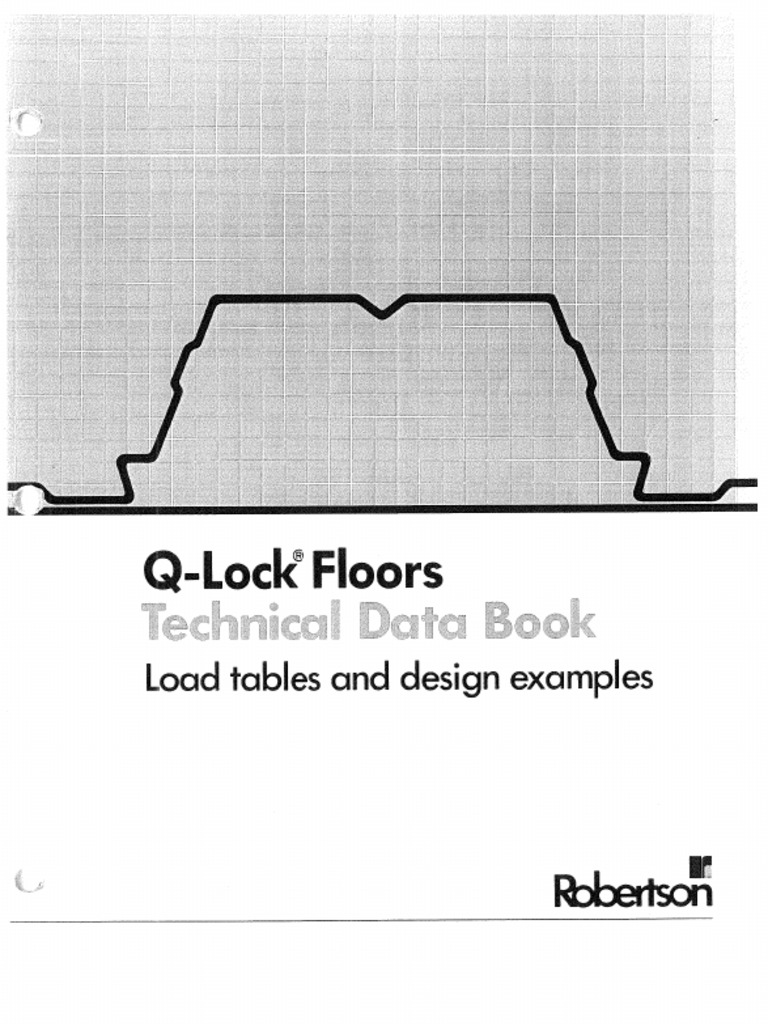 Q-Lock Floors - Robertson 1978 | PDF