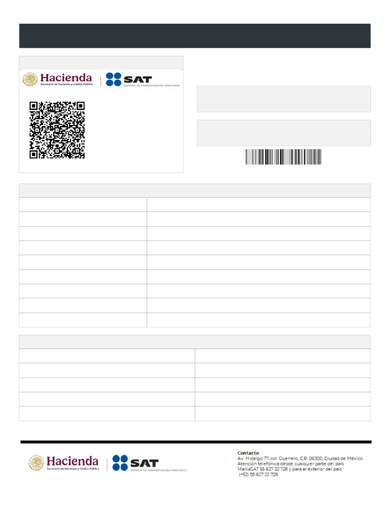 Calj011012hasmzra2 RFC | PDF | Gobierno