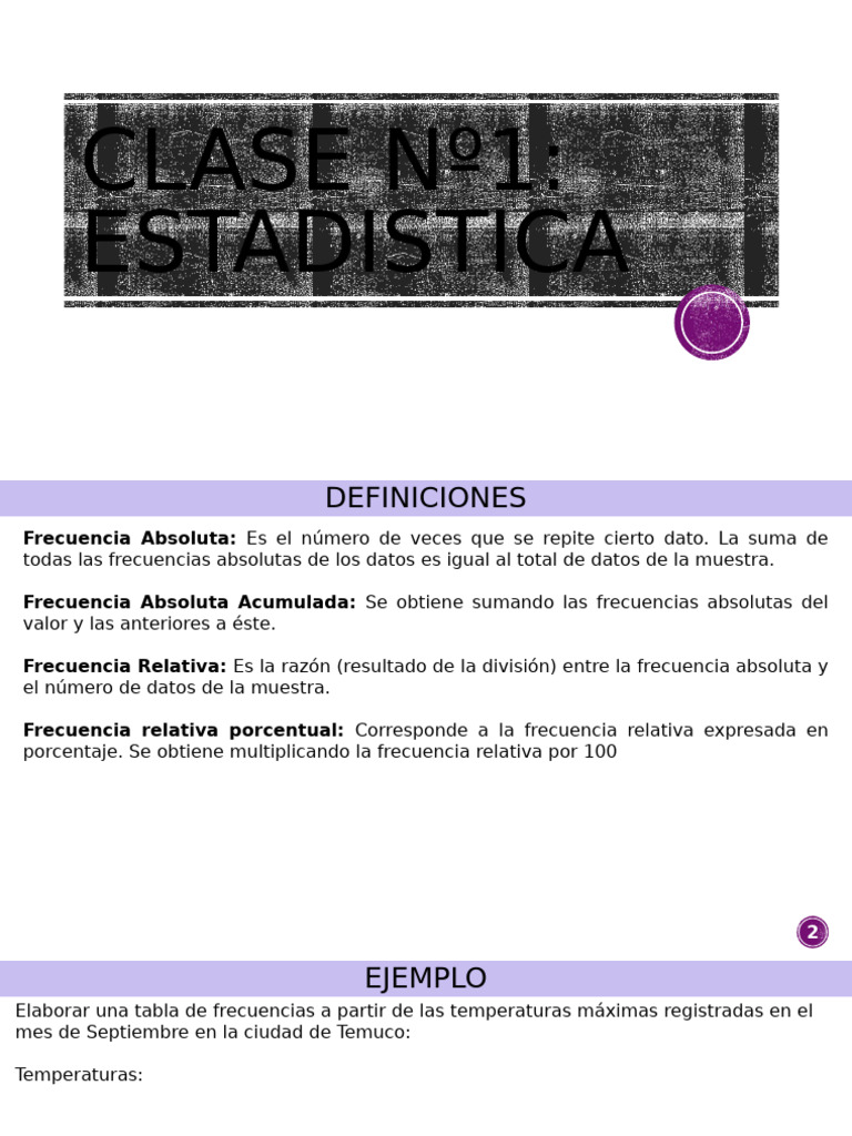 CLASE1_ESTADISTICA | PDF