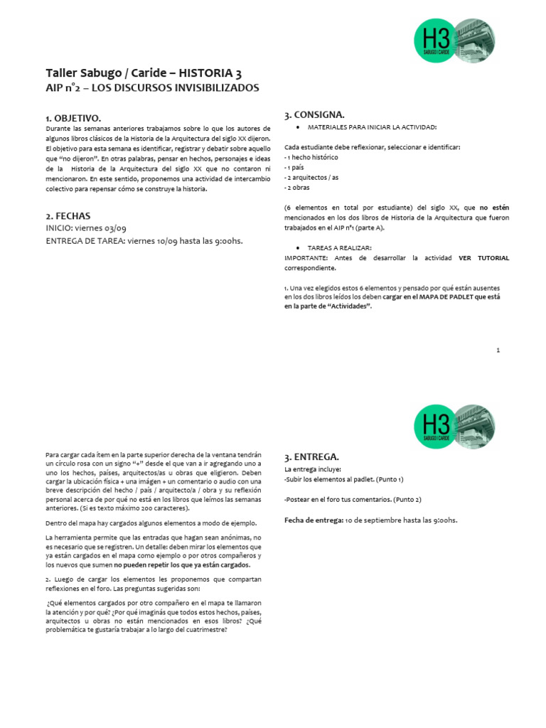 AIPn°2 Enunciado | PDF