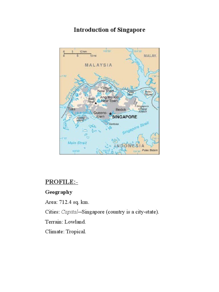 Introduction of Singapore: Profile | PDF | Singapore | World Politics