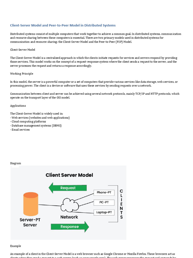Cloud Computing Solutions | PDF | Peer To Peer | Client–Server Model