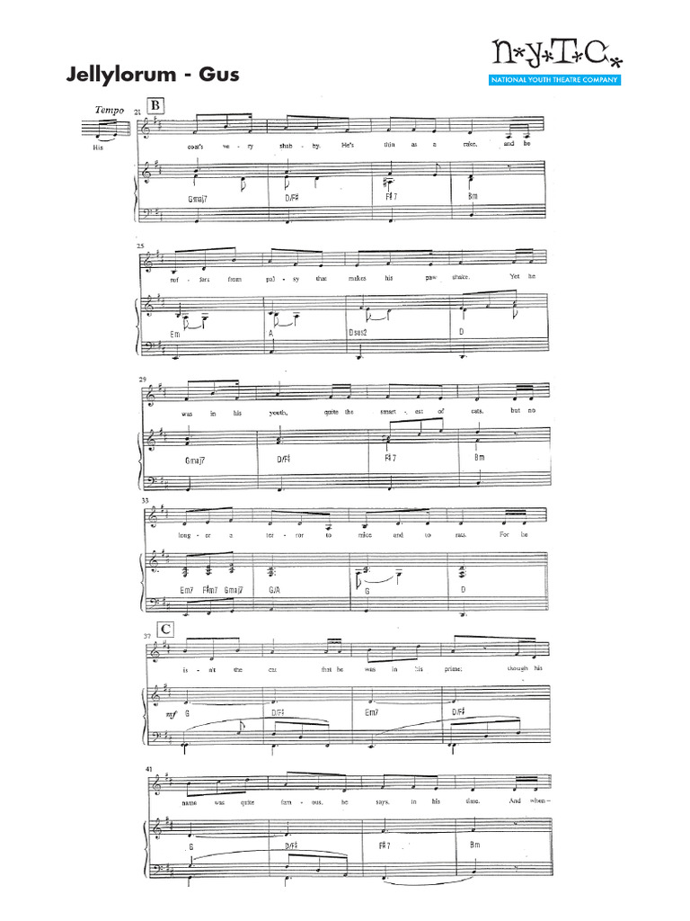 Jellylorum - Gus | PDF