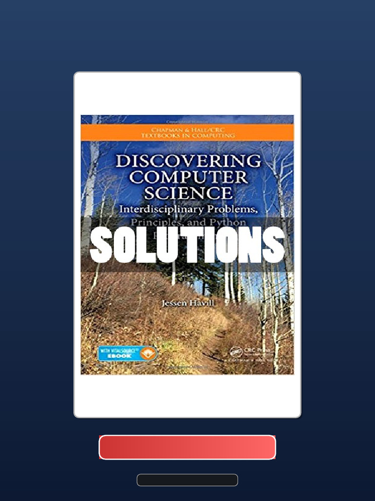 Discovering Computer Science Problems Interdisciplinary Principles and Python | PDF | Learning ...