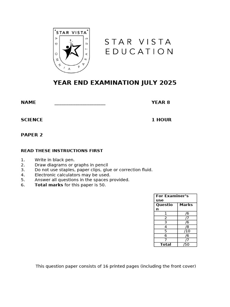 QS Science Y8 Paper 2 | PDF | Wind Power | Energy Development