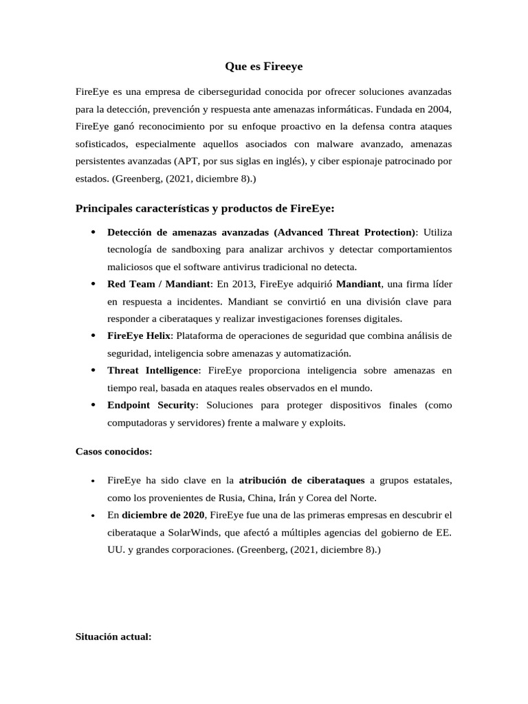 Que Es Fireeye | PDF