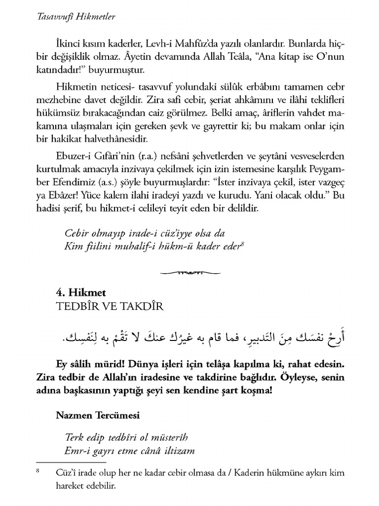 Hikemi Ataiyye - 4 Ten 8e.baslıklar | PDF